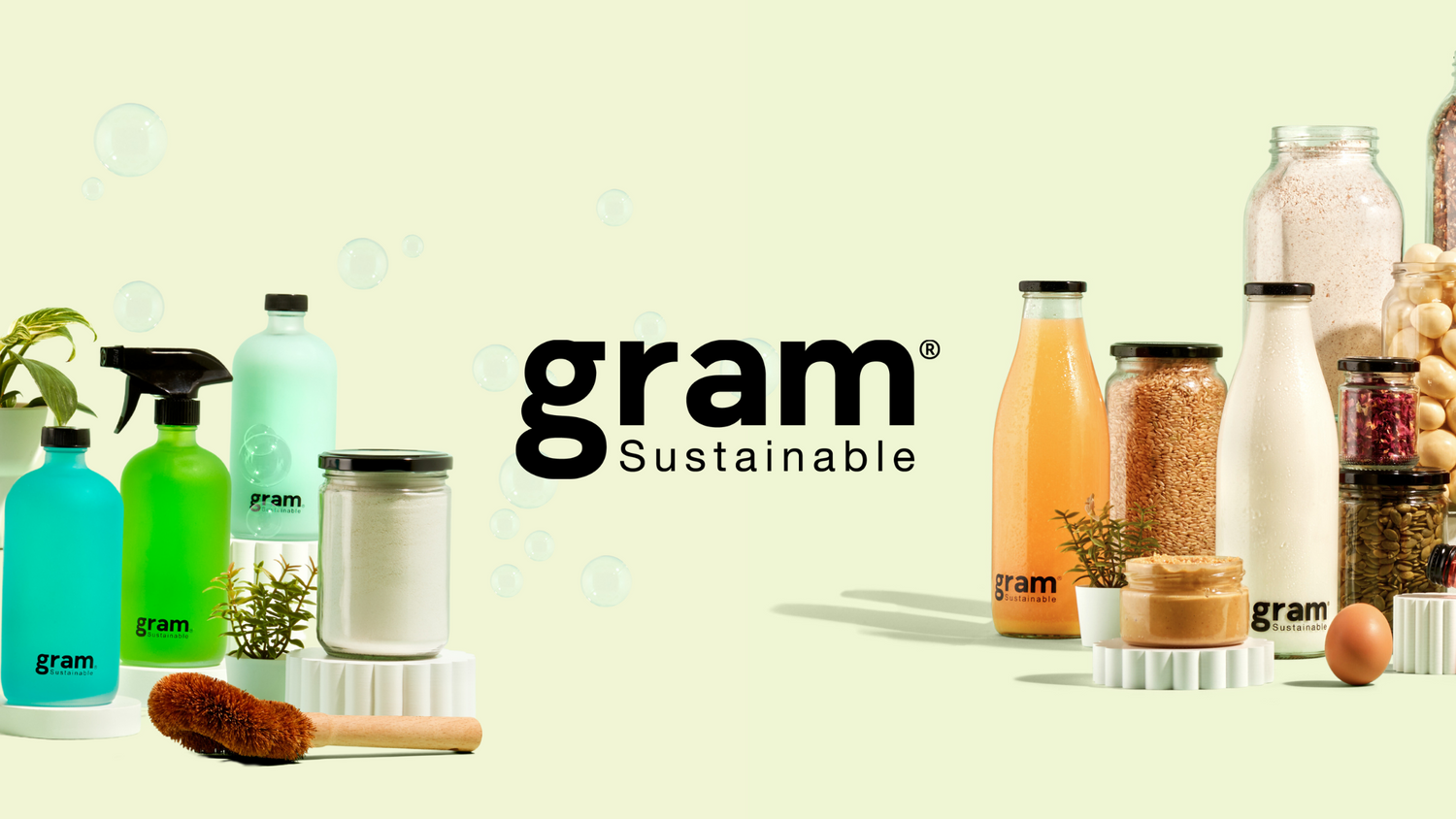 Gram Sustainable | Buy bulk foods, personal & home care products