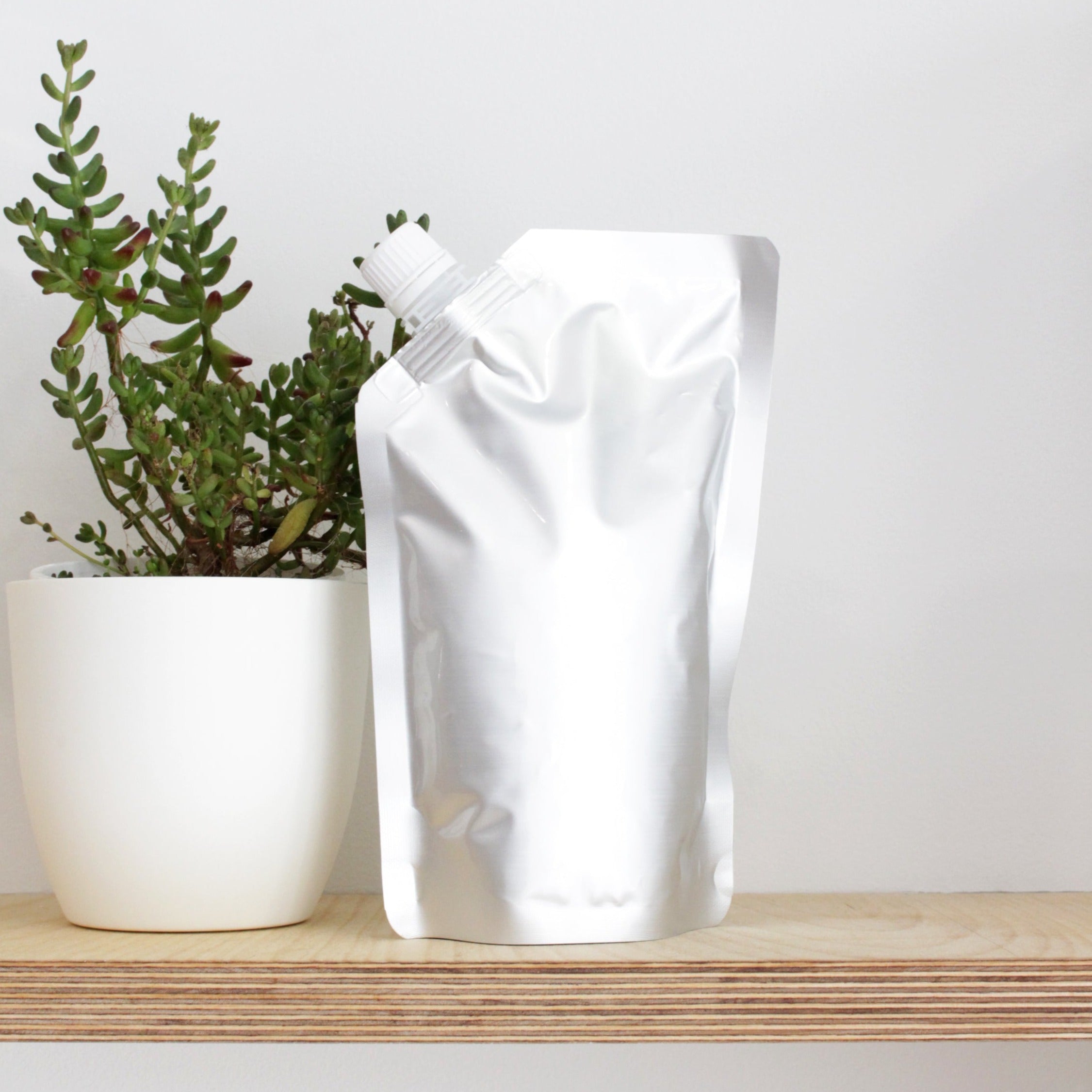 Aluminium Refill Pouch 500ml – Gram Sustainable